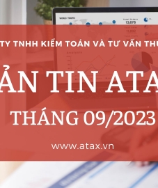 BẢN TIN ATAX THÁNG 09/2023